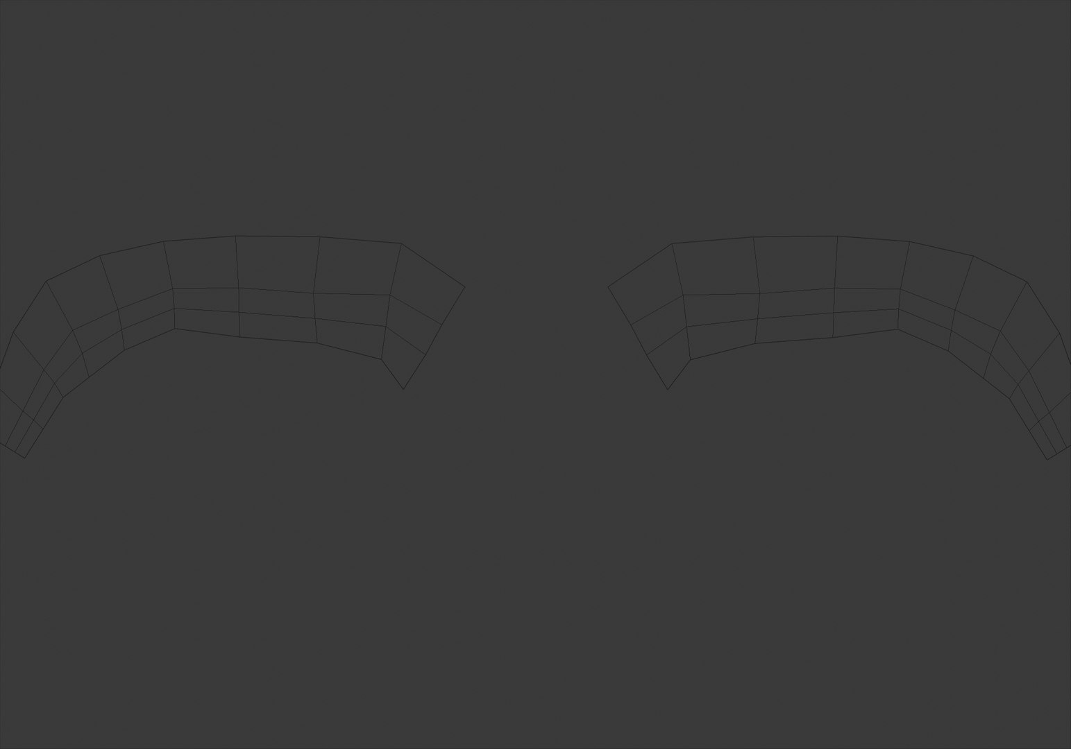 3D Brown Basic Eyebrow - TurboSquid 1959335