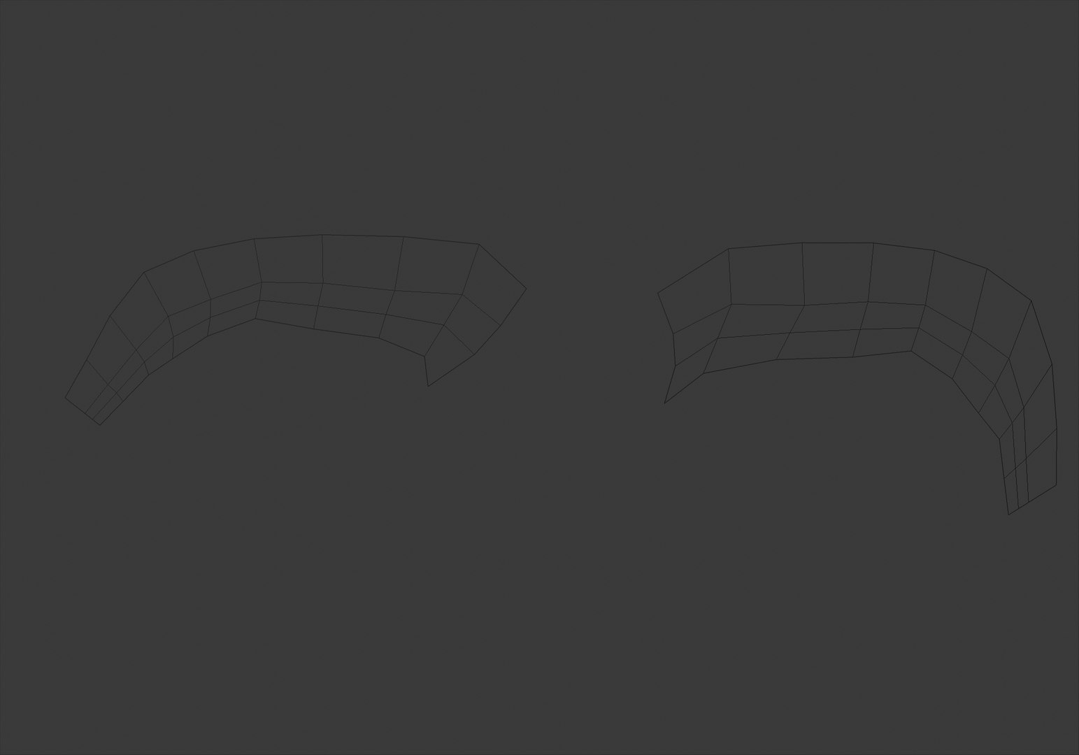 3D Brown Basic Eyebrow - TurboSquid 1959335