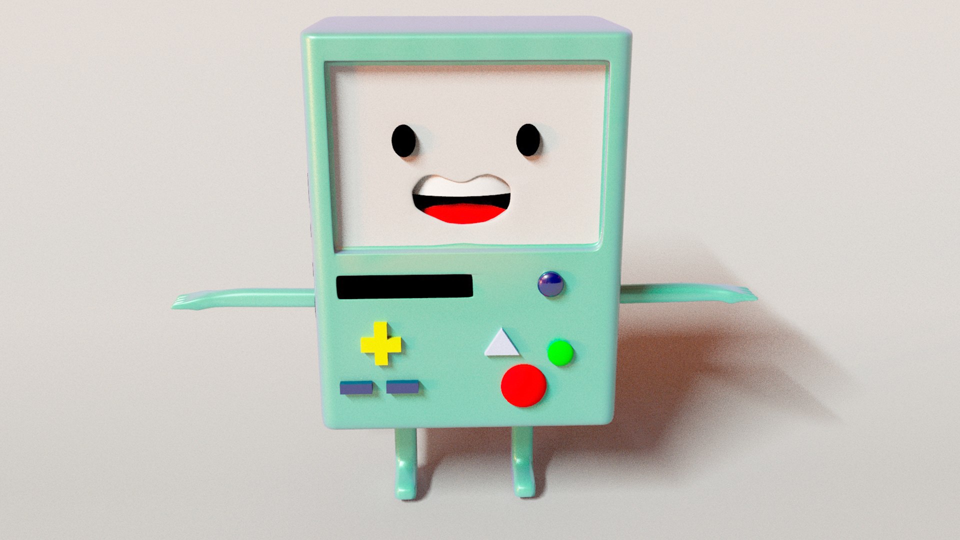 3D MODEL BMO ADVENTURE TIME 3D model - TurboSquid 2175900