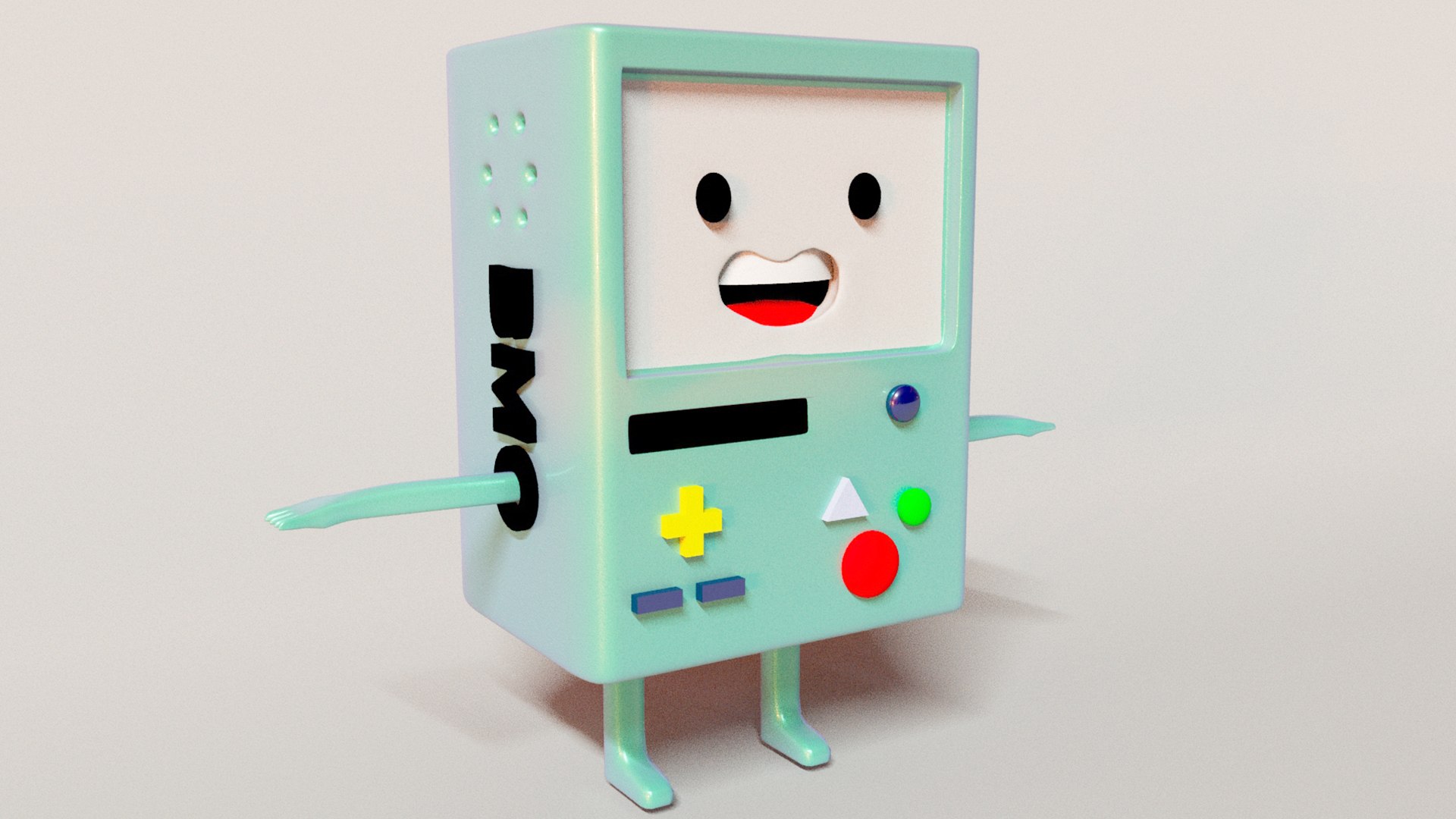3D MODEL BMO ADVENTURE TIME 3D model - TurboSquid 2175900