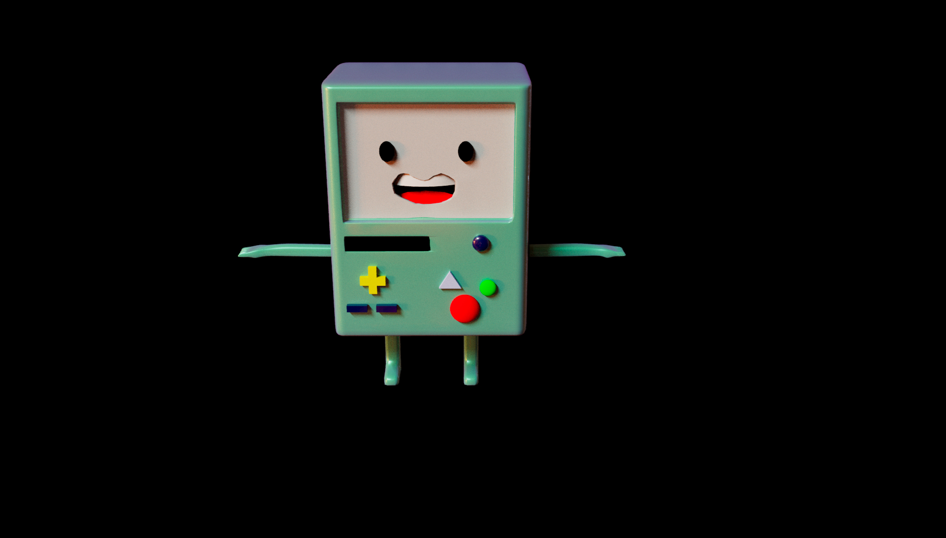 3D MODEL BMO ADVENTURE TIME 3D model - TurboSquid 2175900