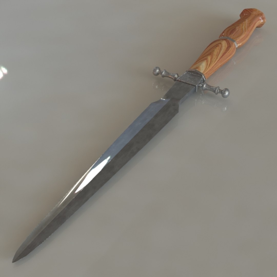 Dagger New Worn 3d 3ds