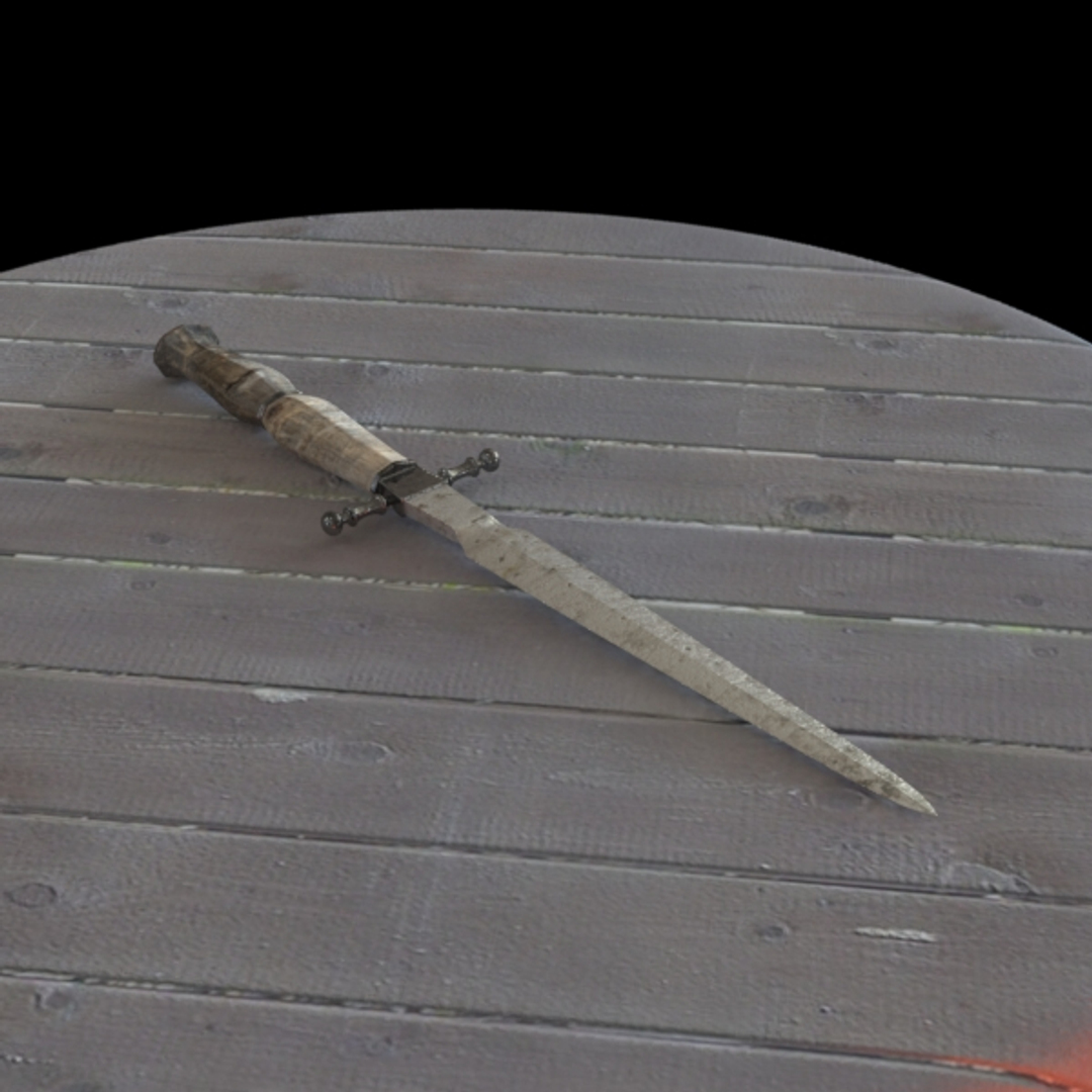 Dagger New Worn 3d 3ds