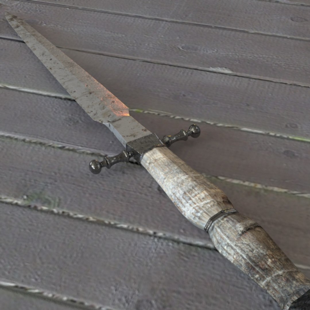 Dagger New Worn 3d 3ds