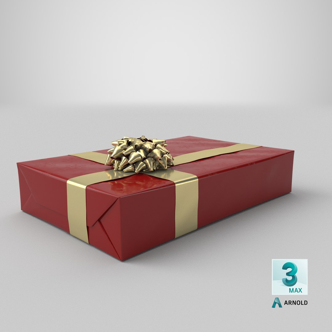 3D Realistic Christmas Present 09 - TurboSquid 1971143