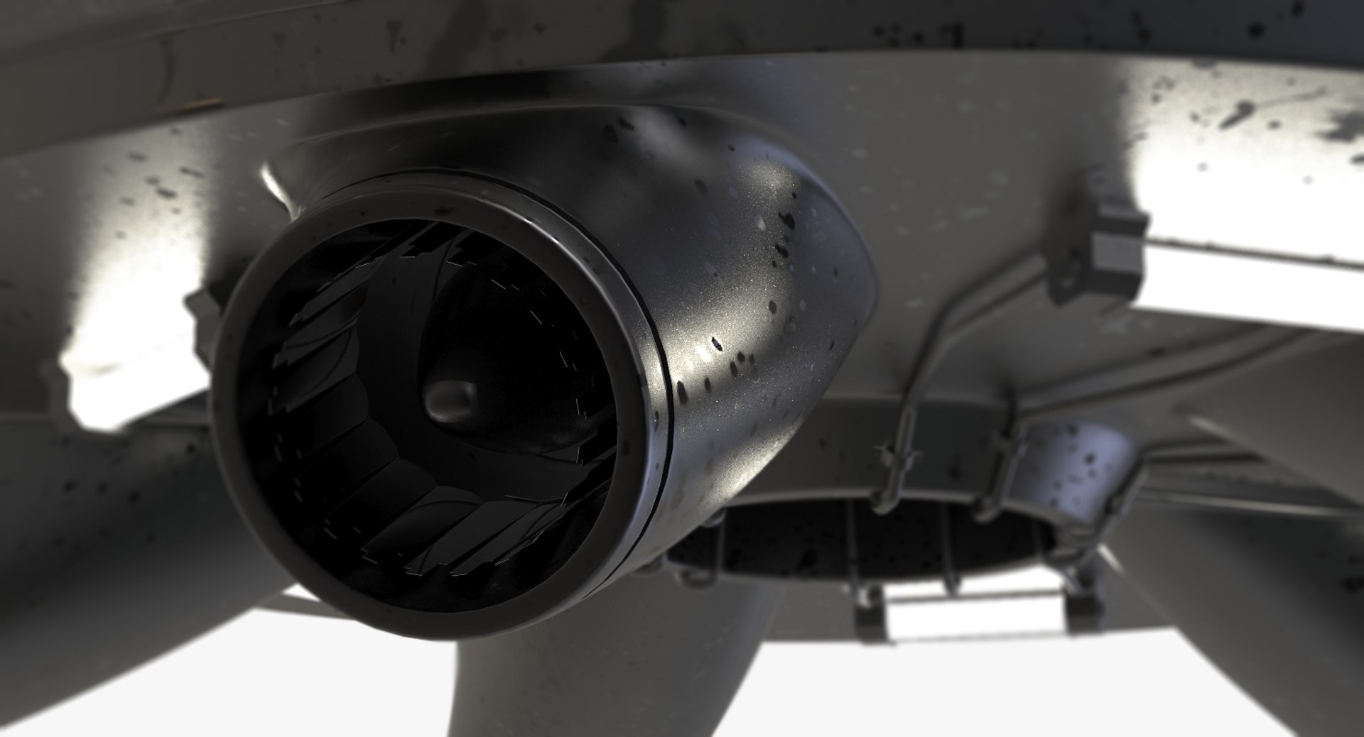 3D Scifi Engine Turntable Model - TurboSquid 1412464