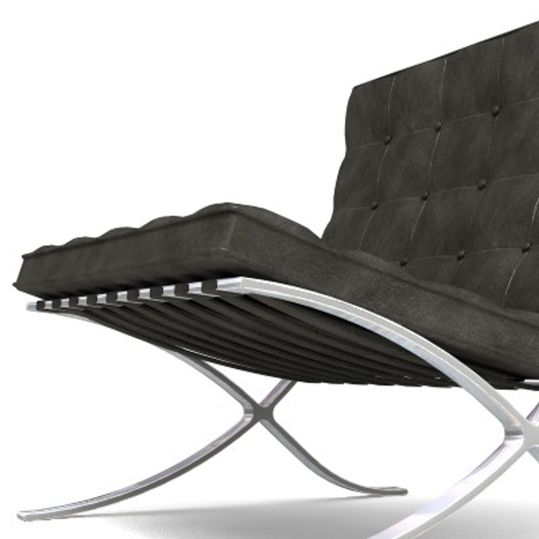 3d Barcelona Chair Model