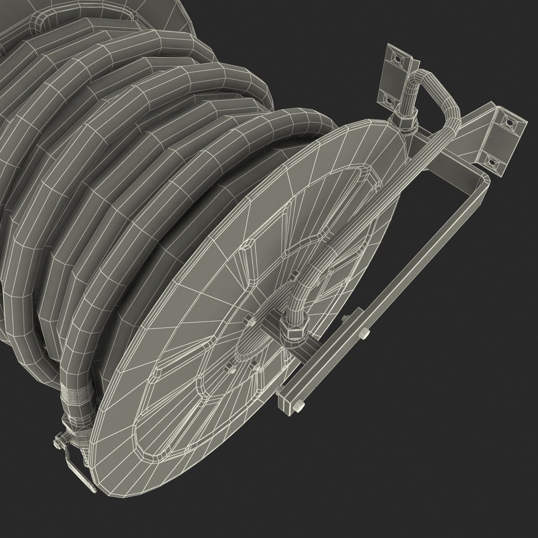 3d model hose reel