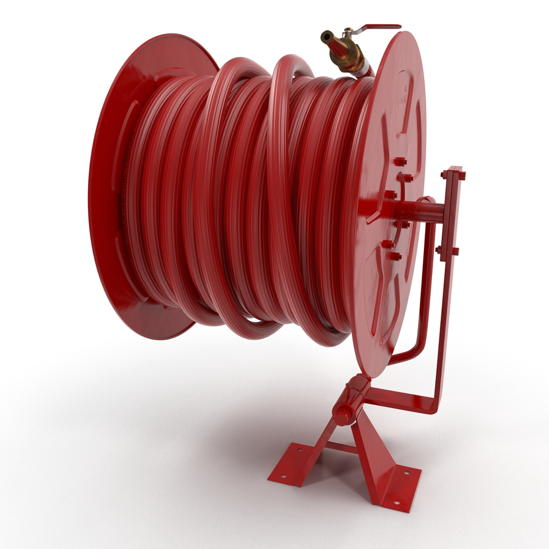 3d model hose reel