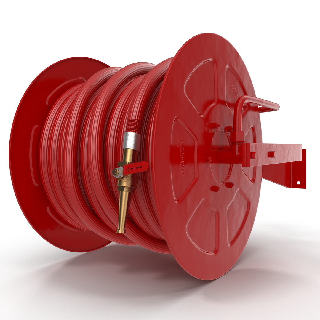 3d model hose reel