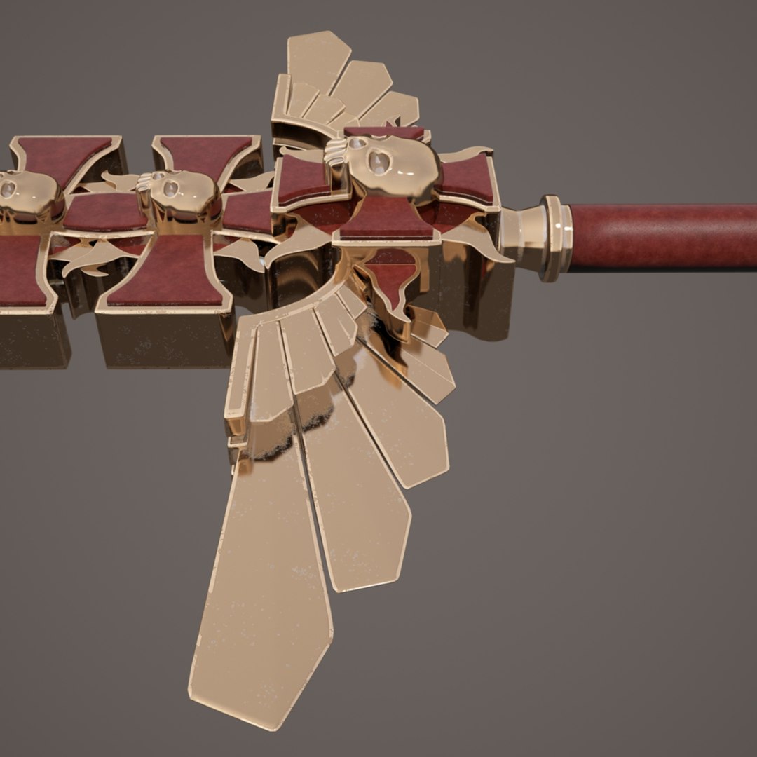Fantasy Sword 3D Model - TurboSquid 1149182
