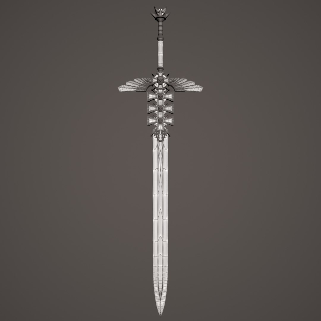 Fantasy Sword 3D Model - TurboSquid 1149182