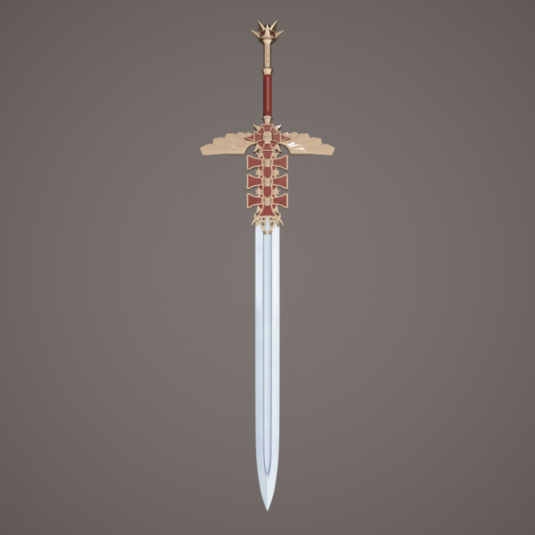 Fantasy sword 3D model - TurboSquid 1149182