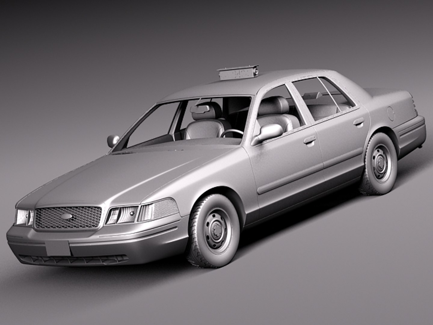 3d model crown victoria 1998