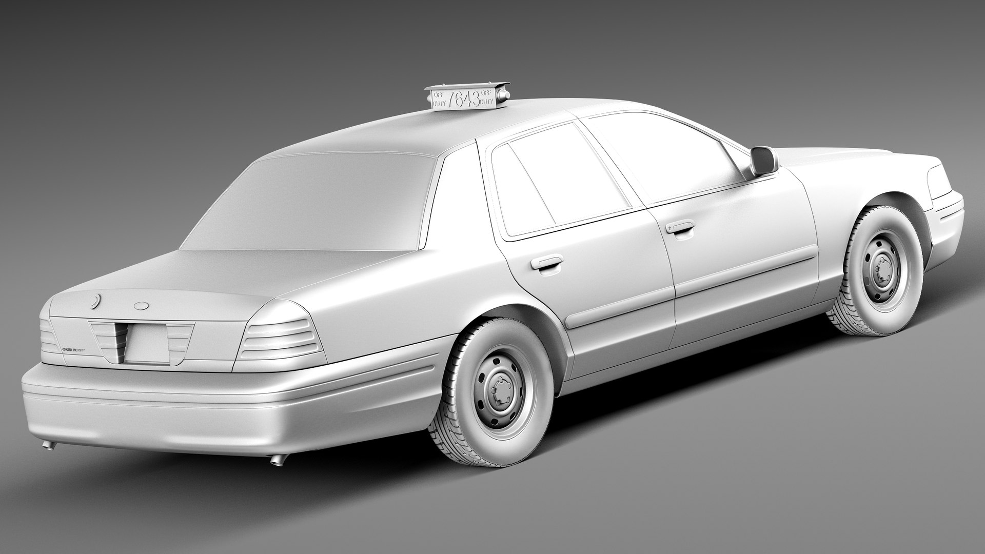 3d model crown victoria 1998