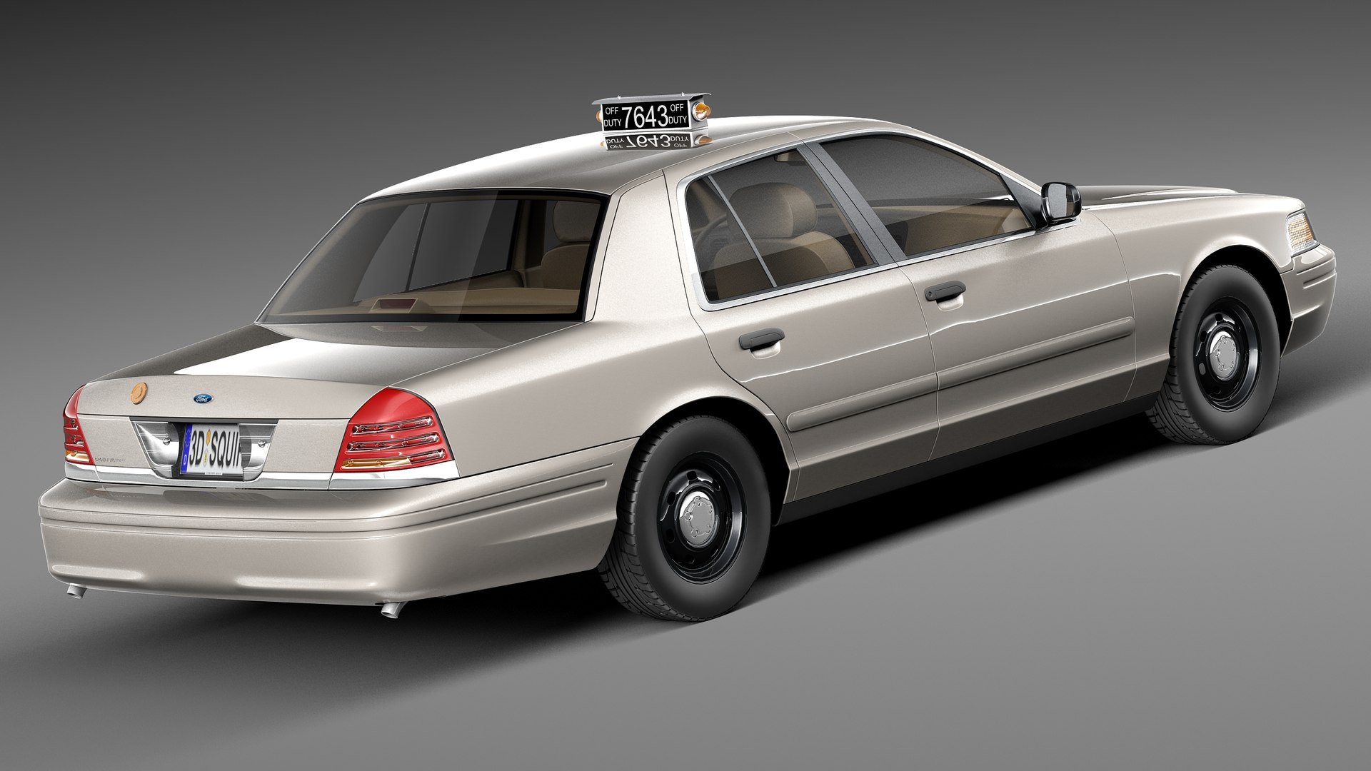 3d model crown victoria 1998