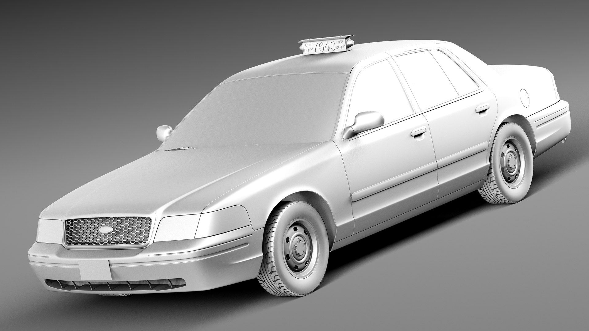 3d model crown victoria 1998