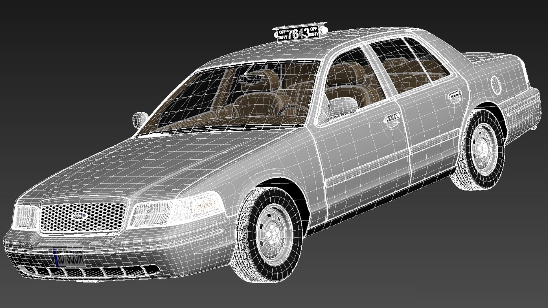 3d model crown victoria 1998