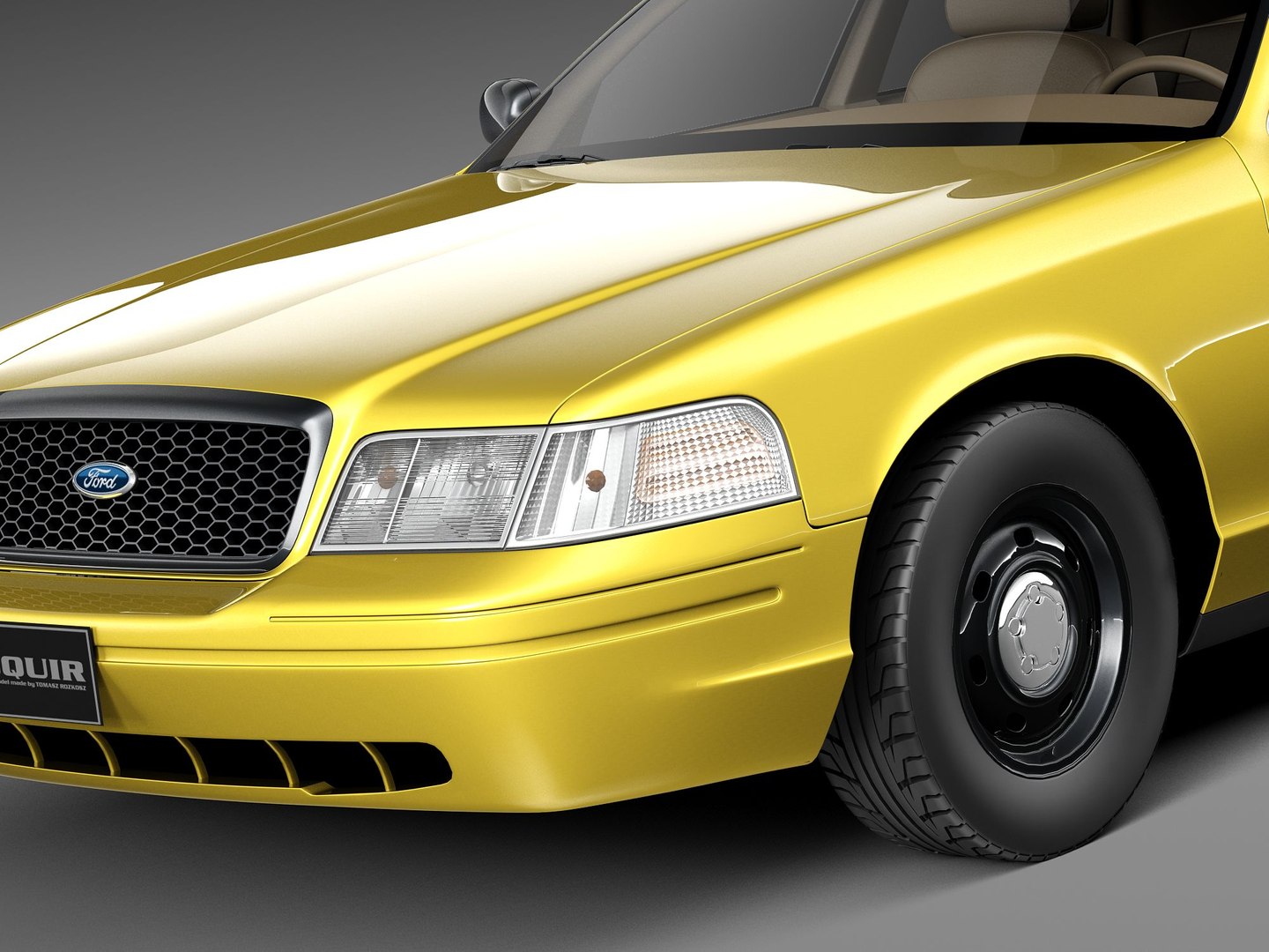 3d model crown victoria 1998