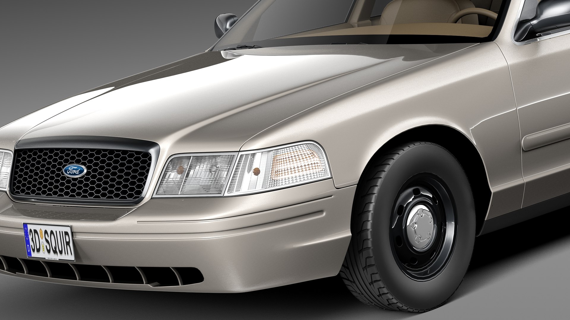 3d model crown victoria 1998