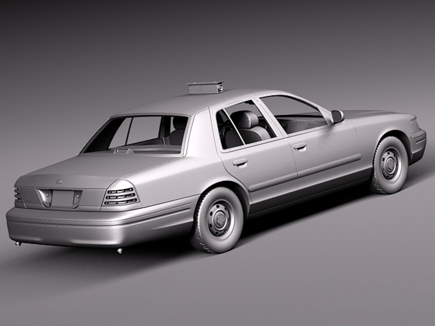 3d model crown victoria 1998
