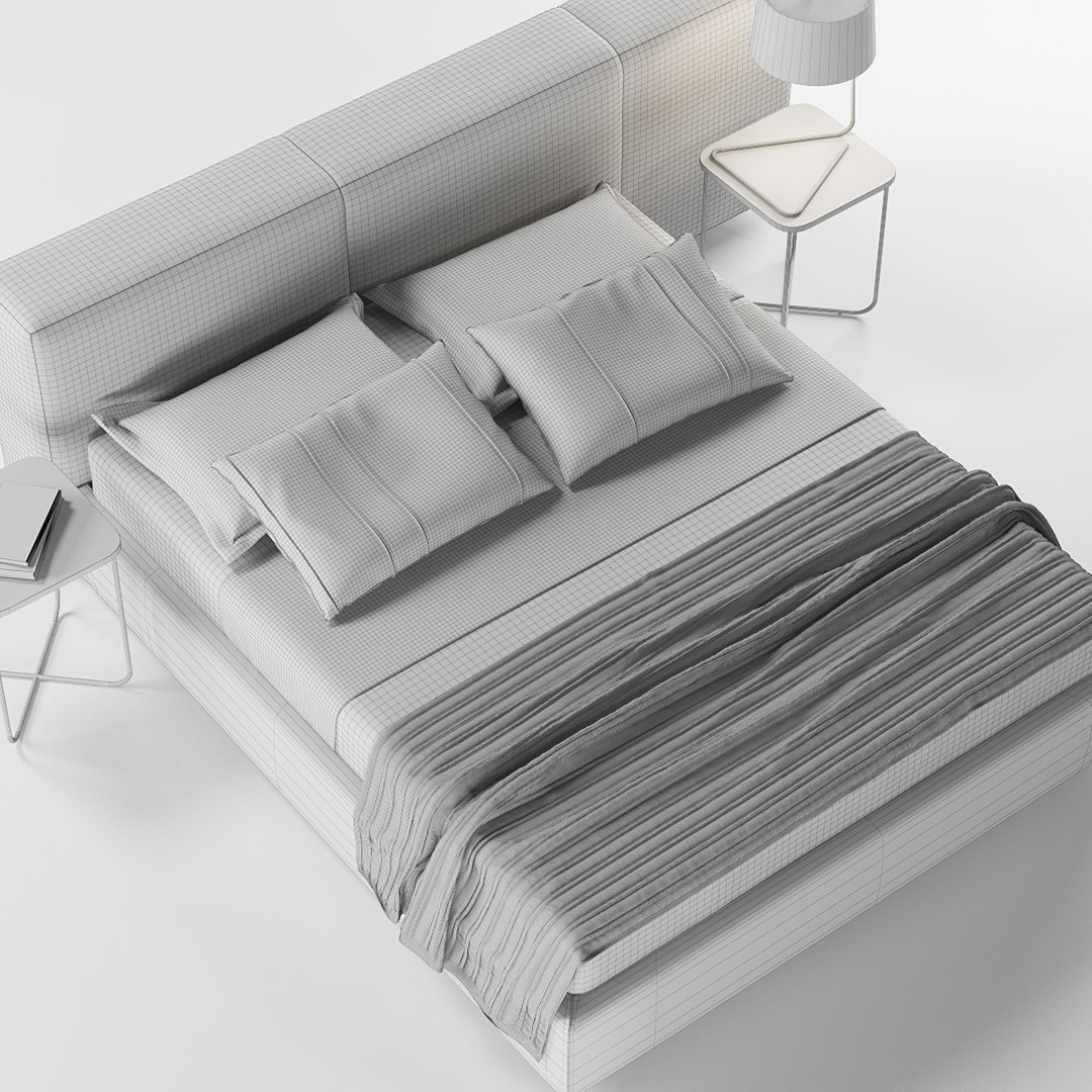 flexteam reef bed 3d model