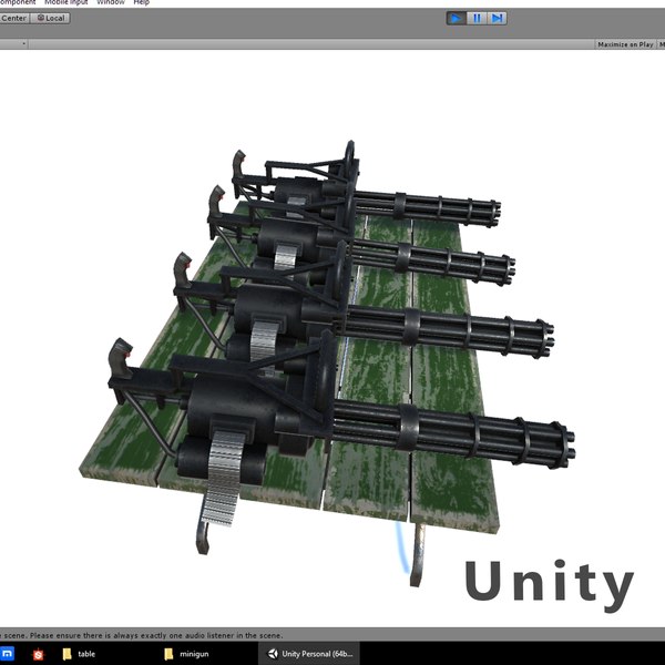 minigun unity max