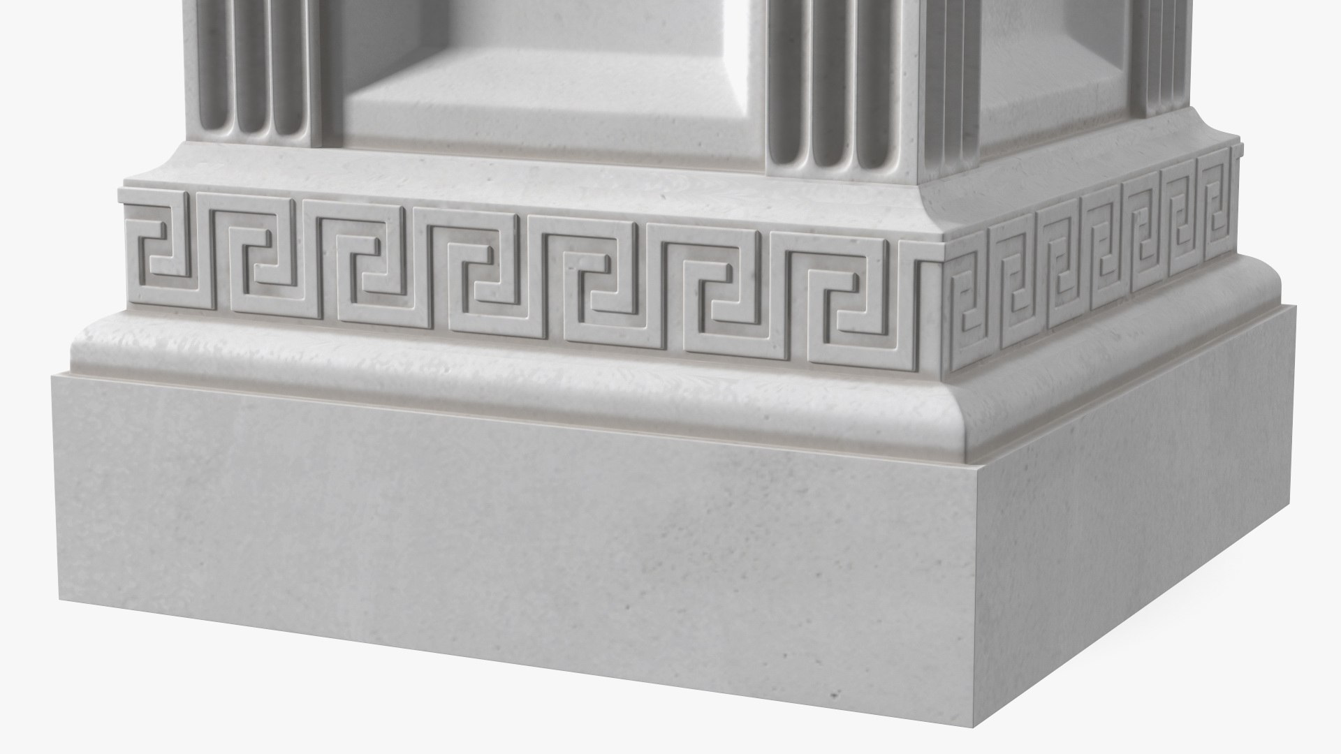 Column Base Greco Roman 3d C4d