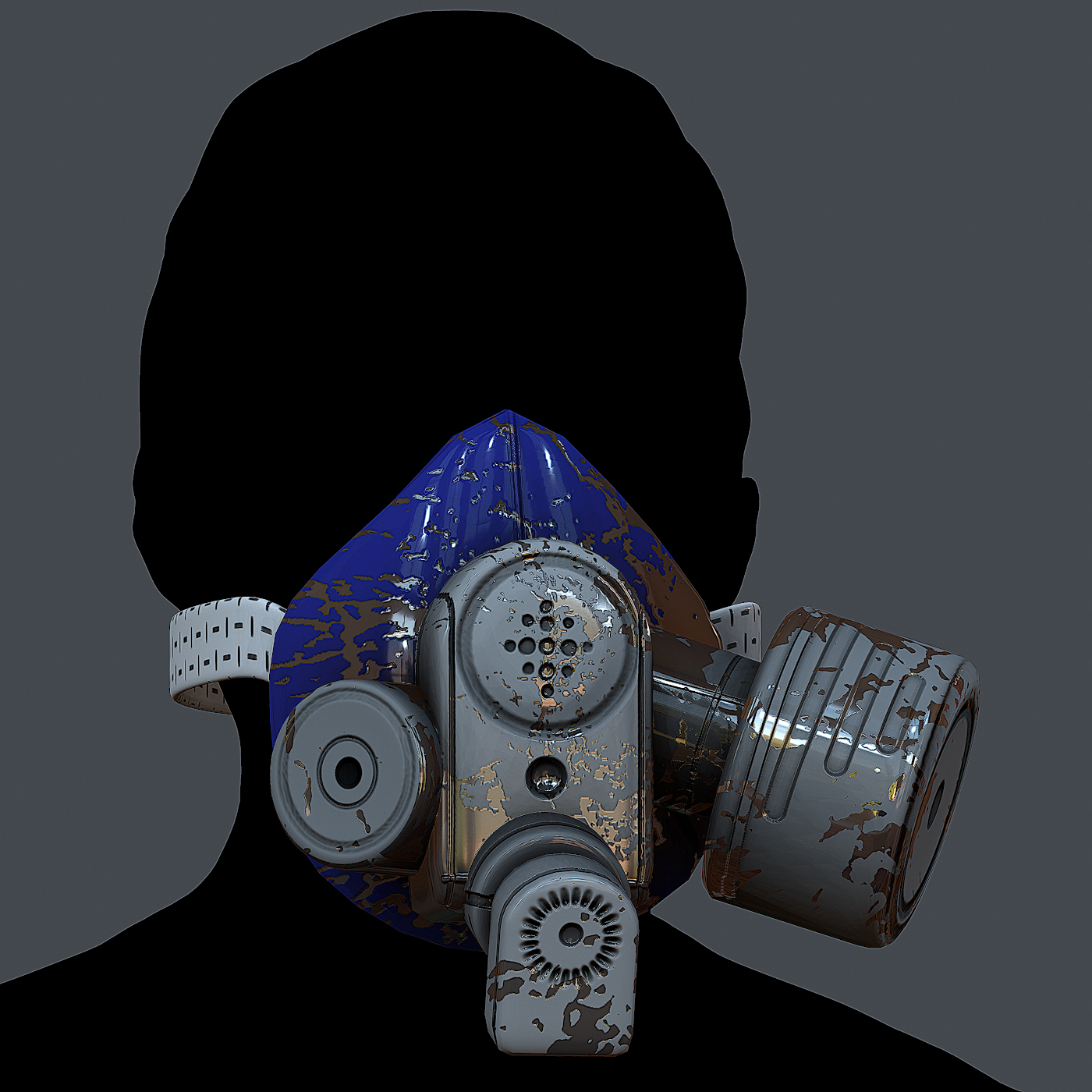 3D gas mask model - TurboSquid 1708638