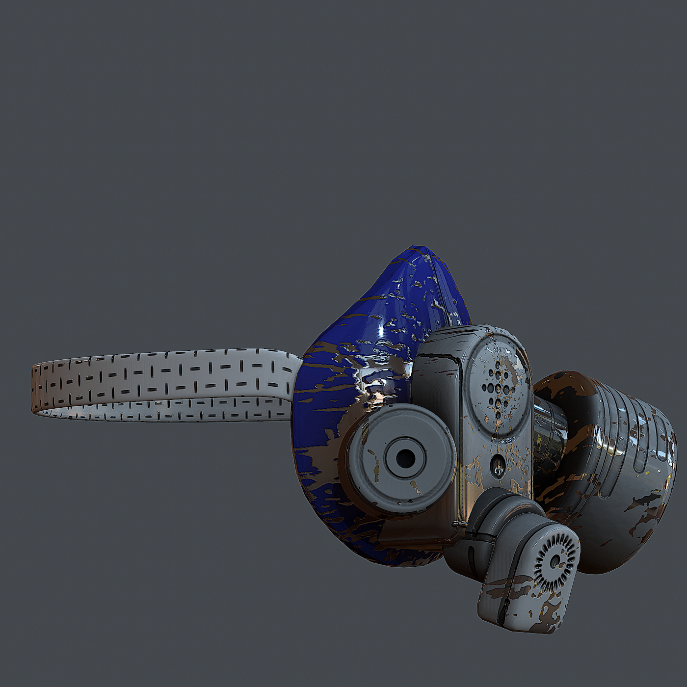 3D gas mask model - TurboSquid 1708638