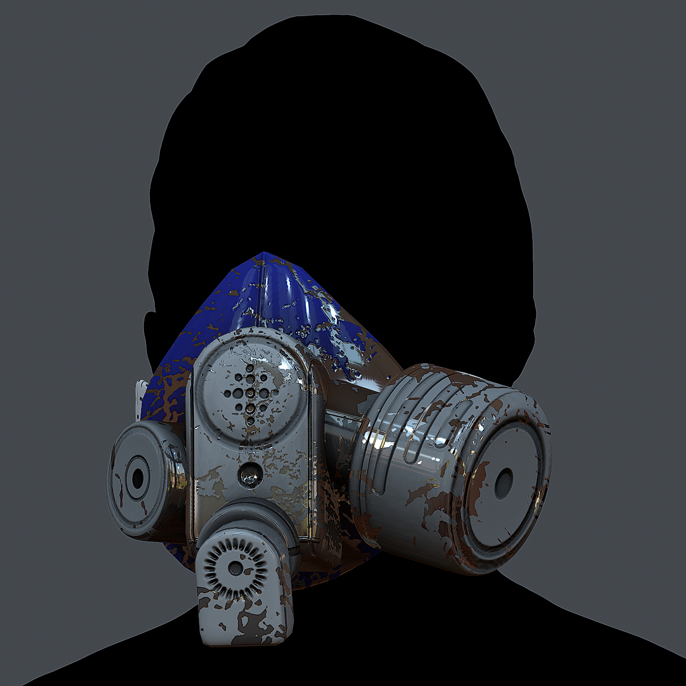 3D gas mask model - TurboSquid 1708638