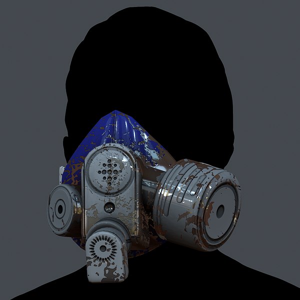 3D gas mask model - TurboSquid 1708638