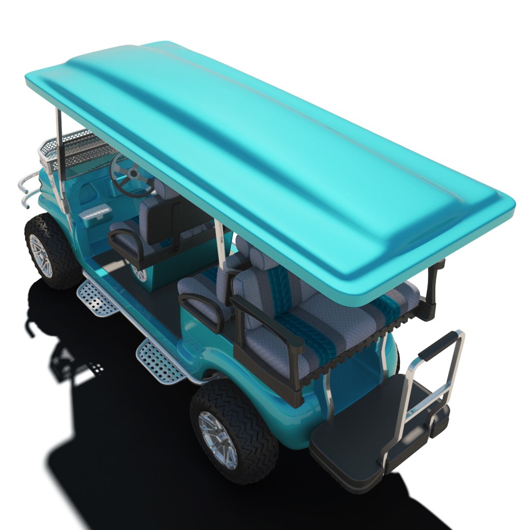 3D Golf Cart - TurboSquid 1569534