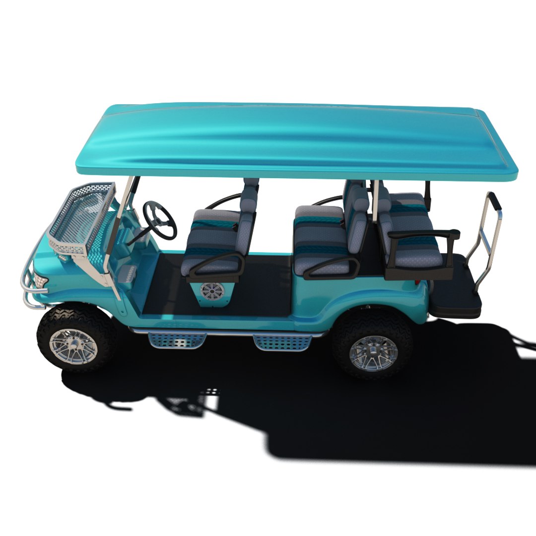 3D Golf Cart - TurboSquid 1569534