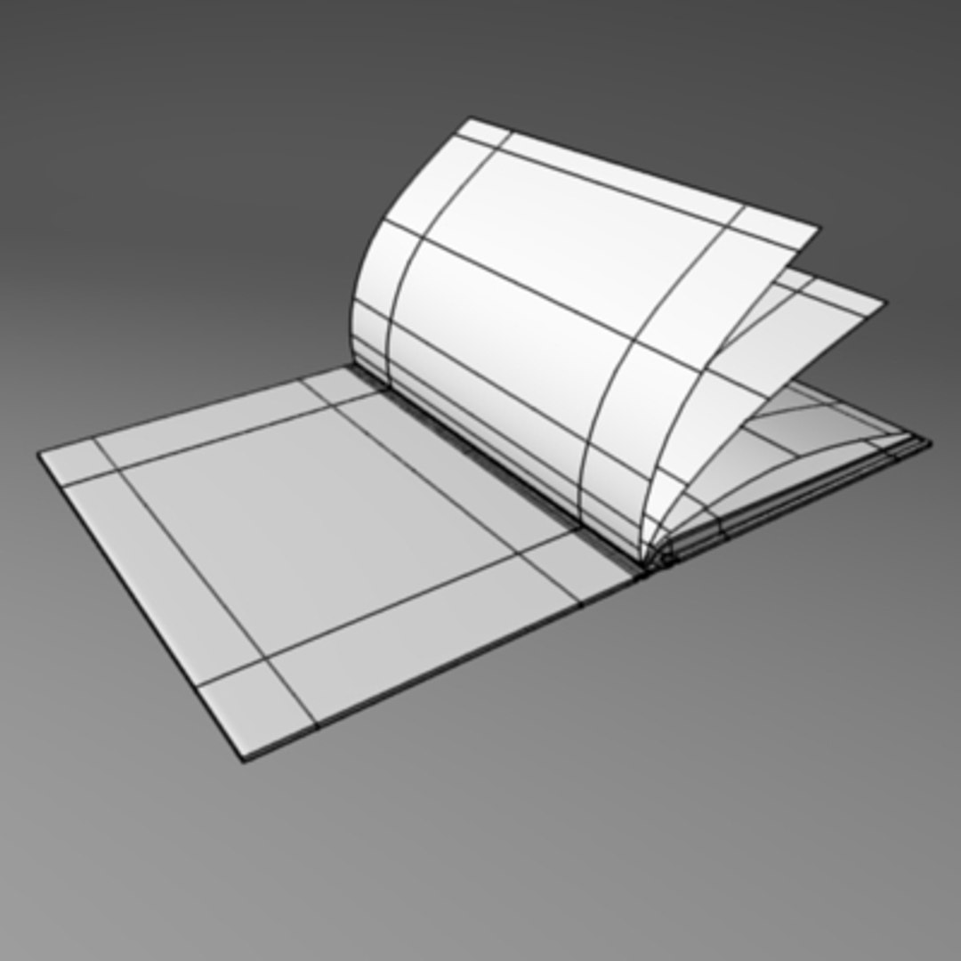 3d model book formats