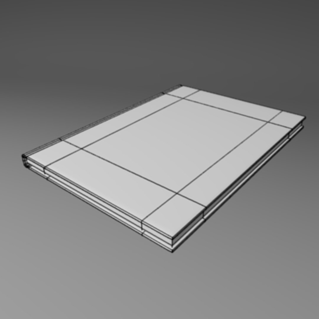3d model book formats