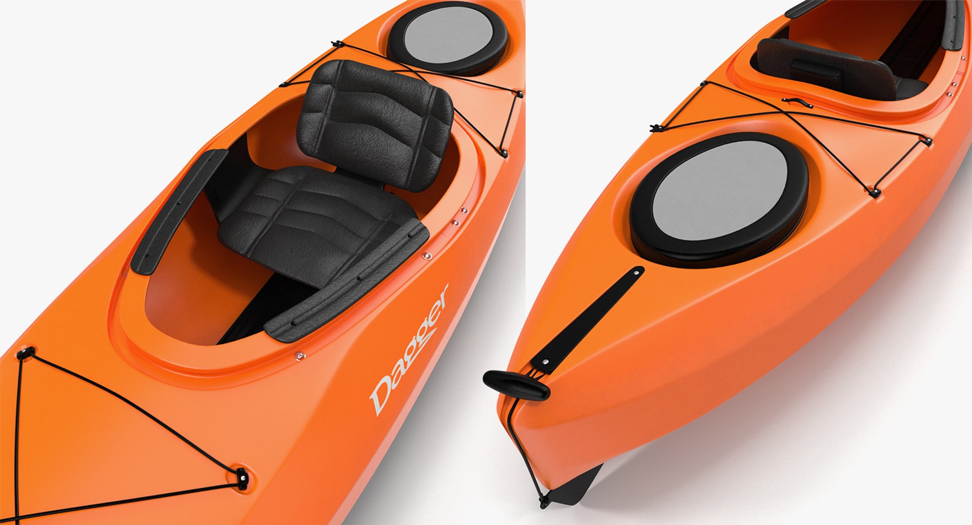Kayaks 2 3D Model - TurboSquid 1479979
