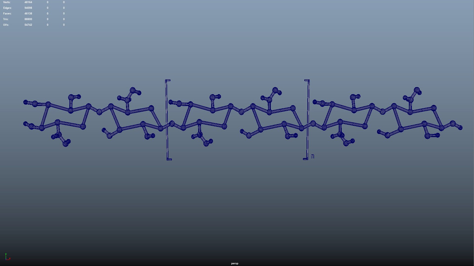 Cellulose Structure 3D Model - TurboSquid 2210445