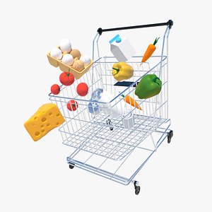 Vegetable Cart 3D Models for Download | TurboSquid