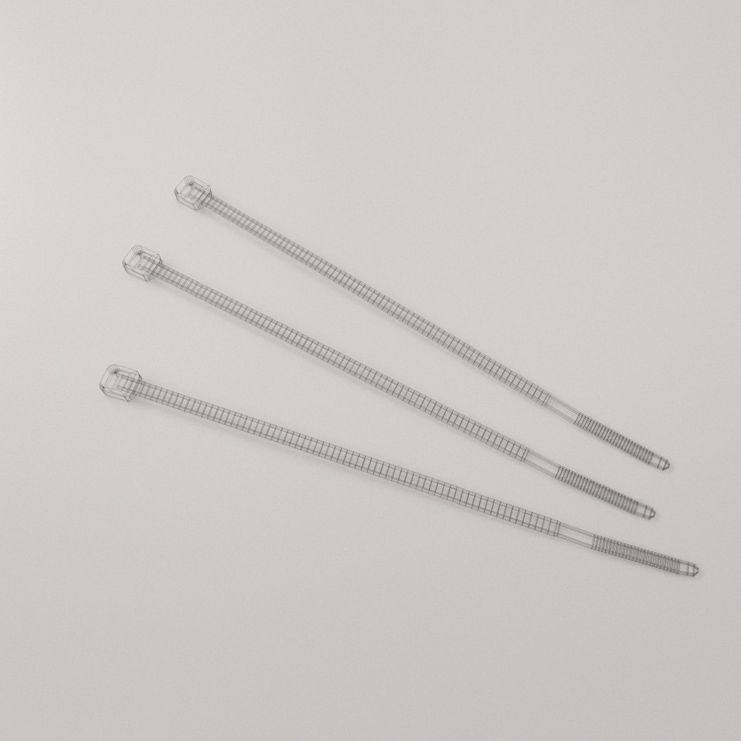Cable Tie Model - TurboSquid 1803484