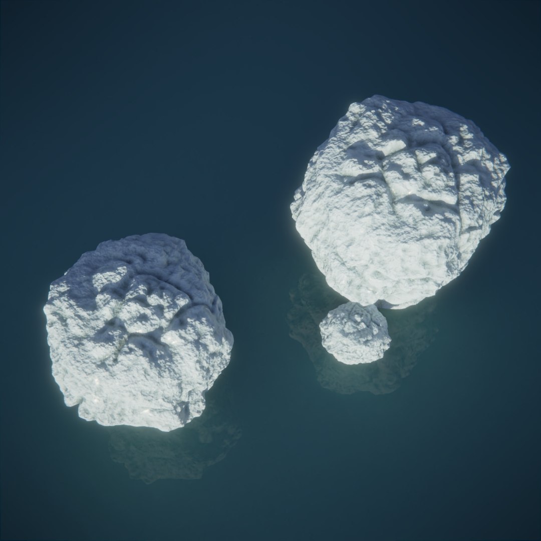Iceberg ice 3D model - TurboSquid 1282138