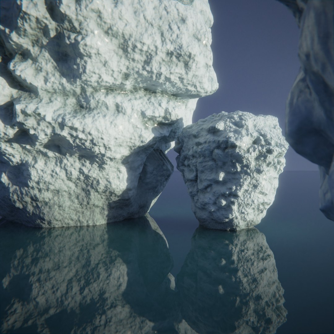 Iceberg ice 3D model - TurboSquid 1282138