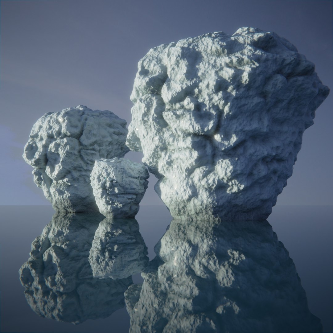 Iceberg ice 3D model - TurboSquid 1282138