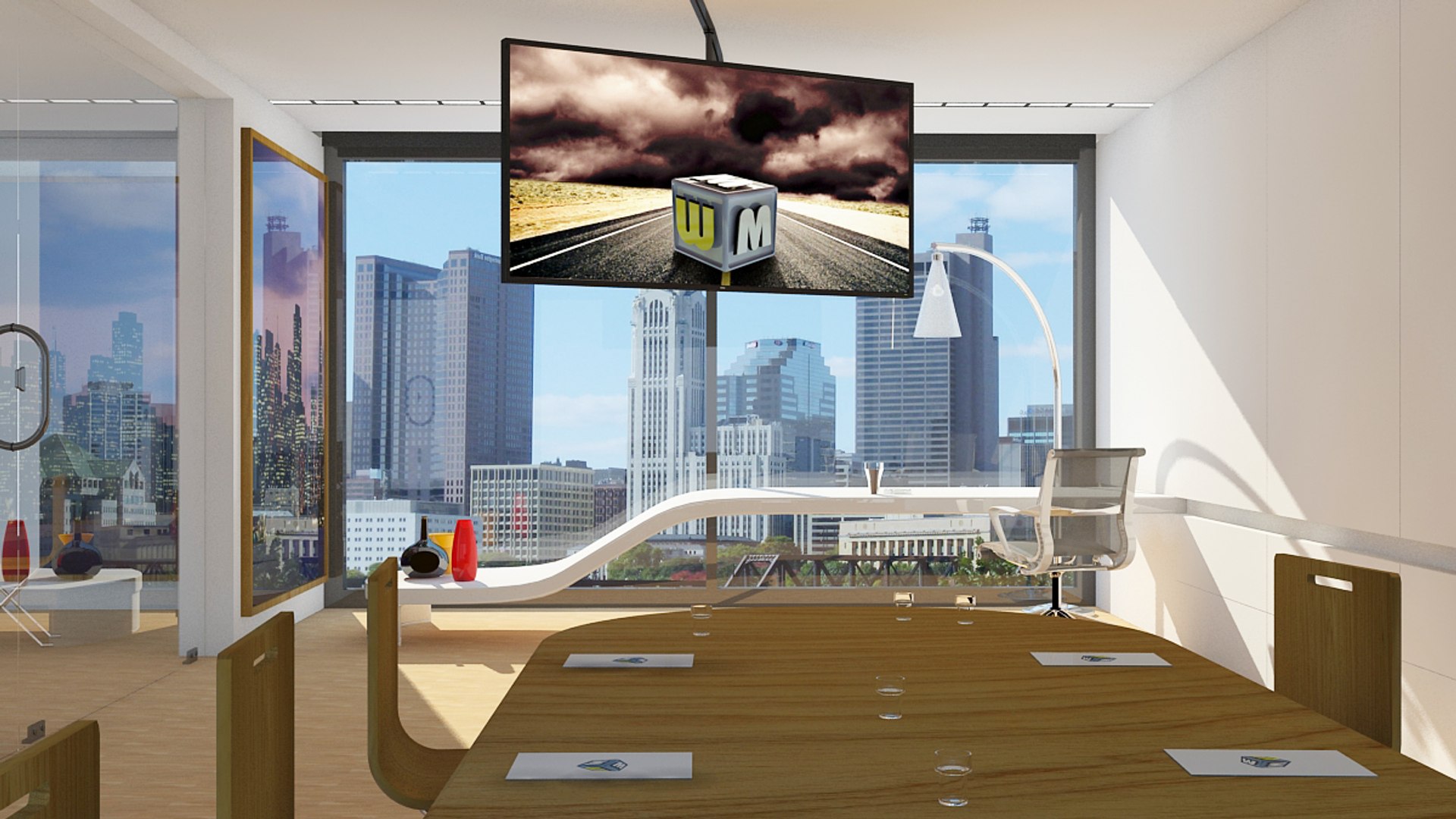 3d Model Scene Office 2011