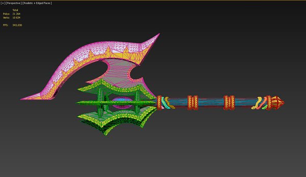 3D Fate Grand Order Berserker Darius III Two Hatchets - TurboSquid 1837915