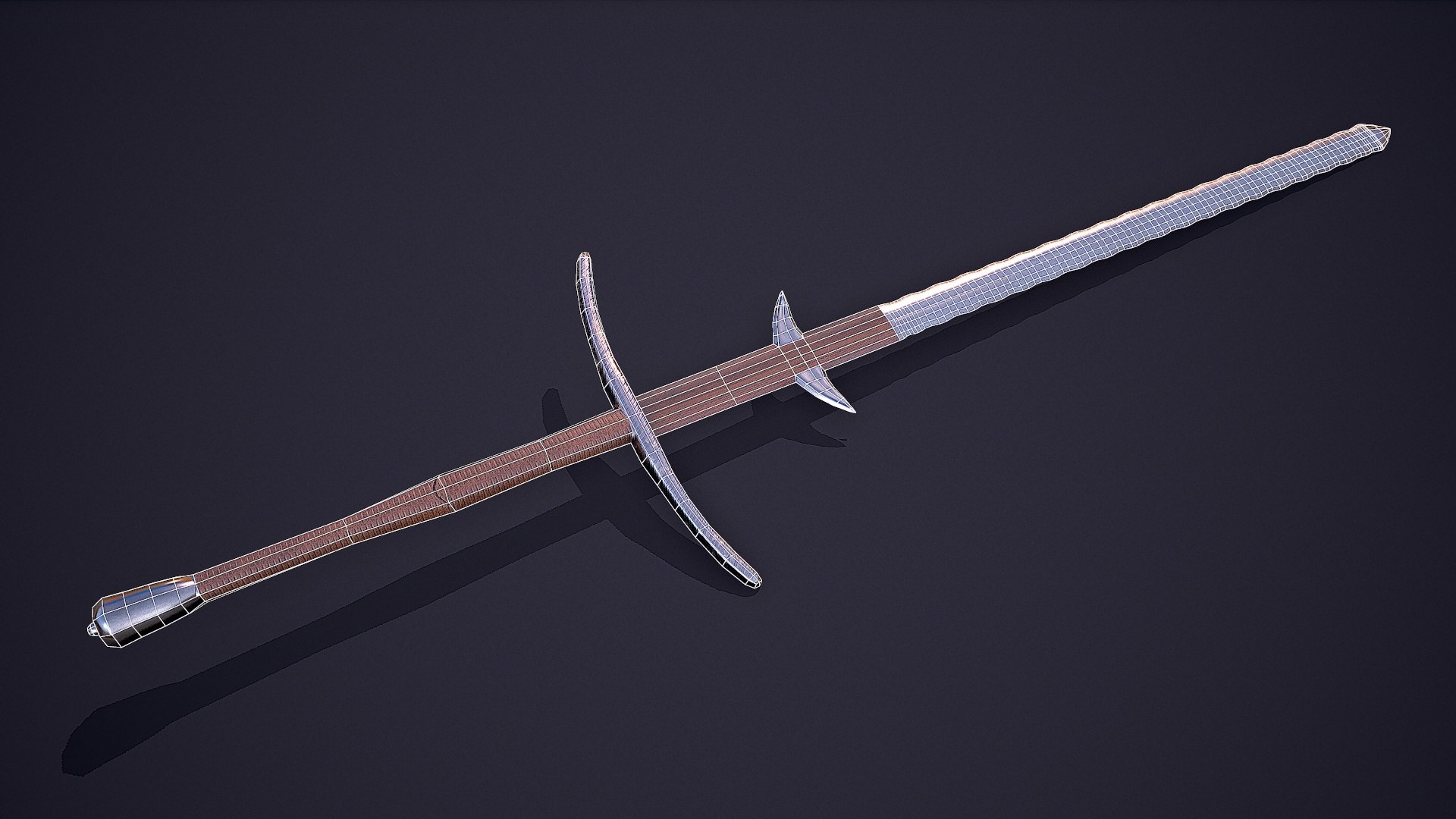 Zweihander Flamberge V2 3D Model - TurboSquid 1976697