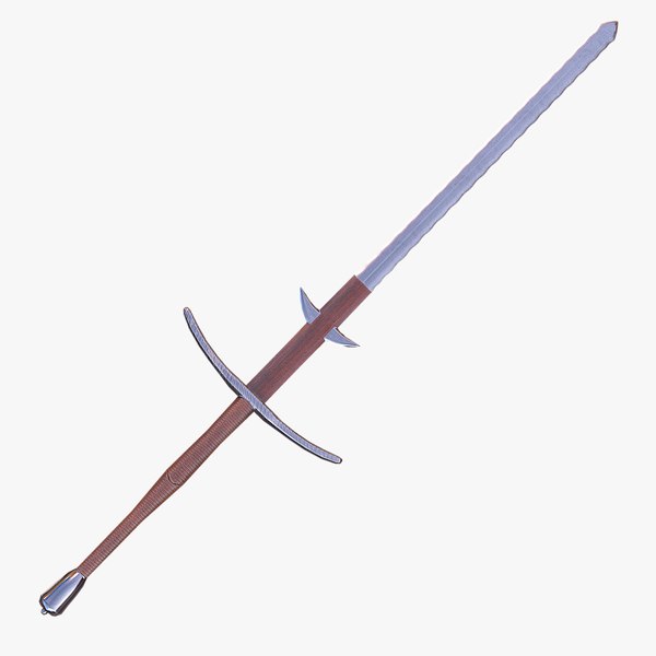 modelo 3d Zweihander Flamberge v2 - TurboSquid 1976697