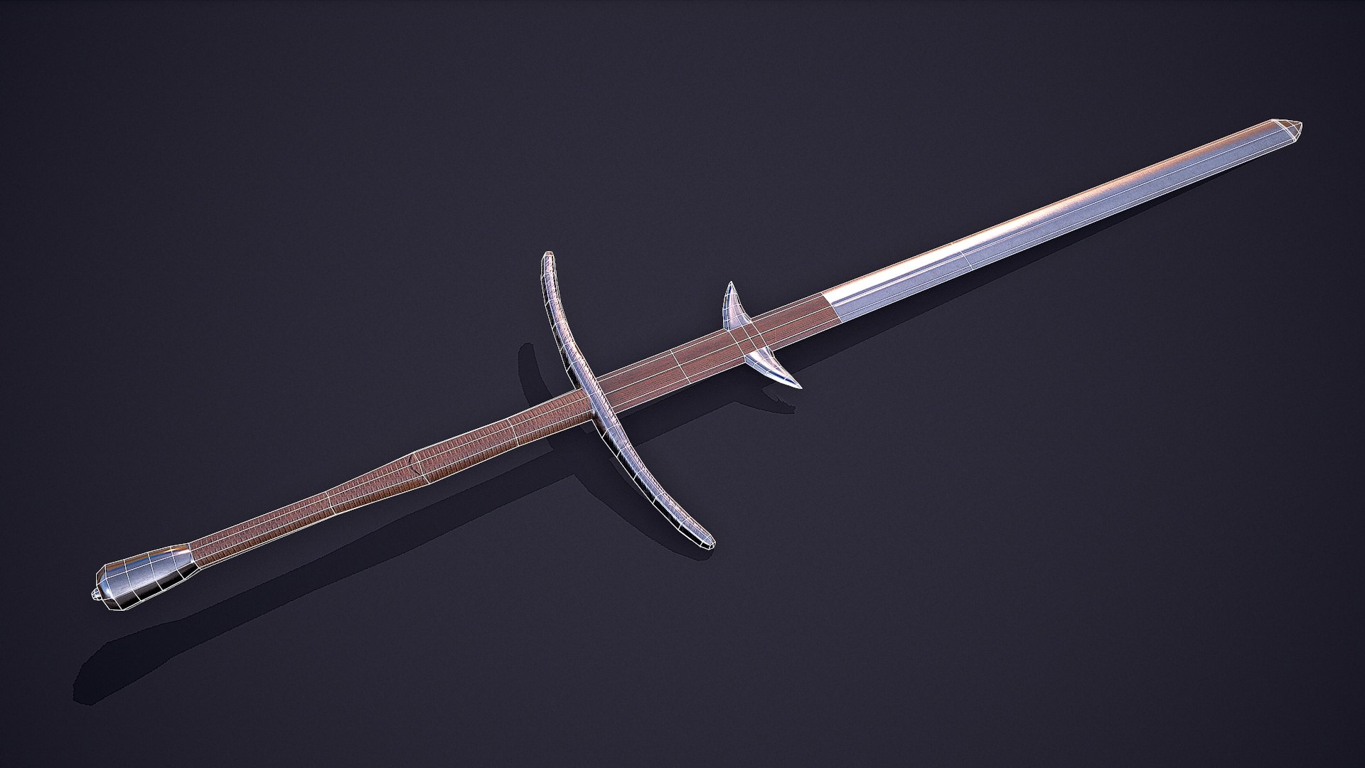 Zweihander Flamberge V2 3D Model - TurboSquid 1976697