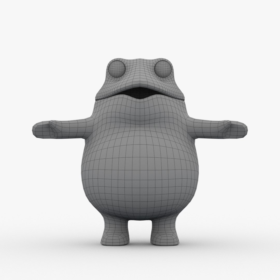 Korean Jinro Soju Toad Character 3D Model - TurboSquid 1917175