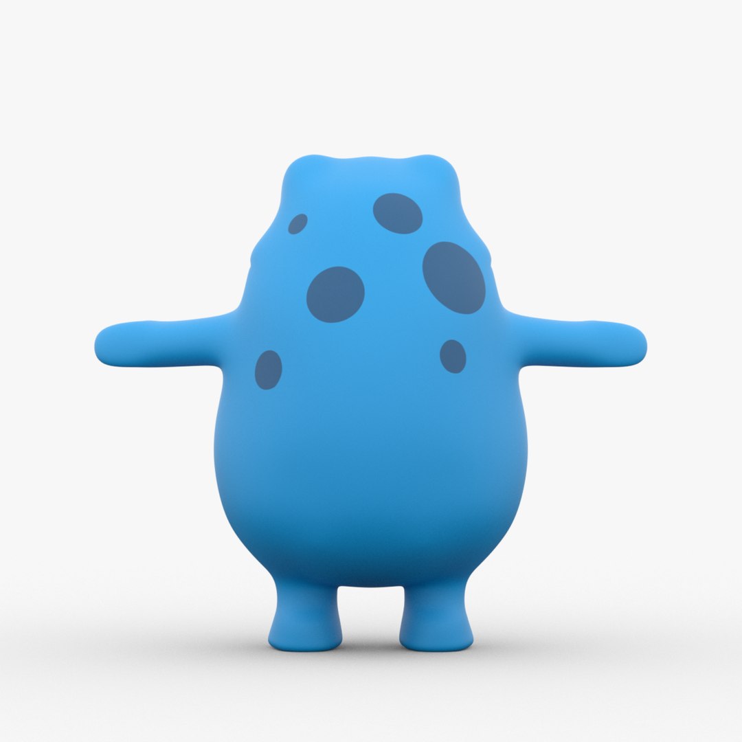 Korean Jinro Soju Toad Character 3D Model - TurboSquid 1917175